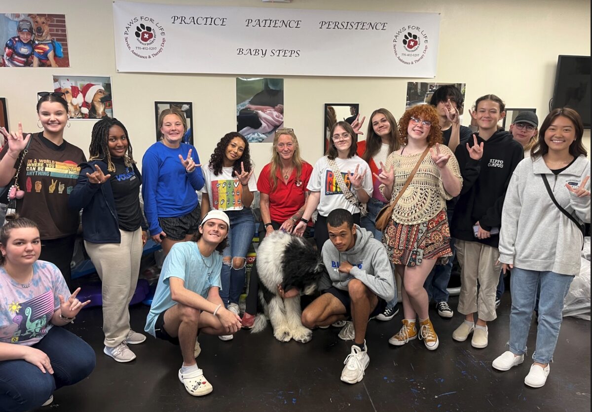 Students Share American Sign Language with Service Dogs - Paws for Life USA